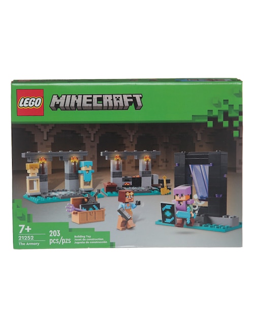 Lego Minecraftt The Armory 21252 1
