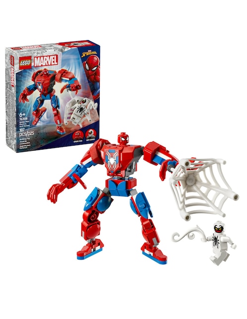 Lego Armadura Robótica de Spider-Man vs. Anti-Venom 76308 Superhéroe 1