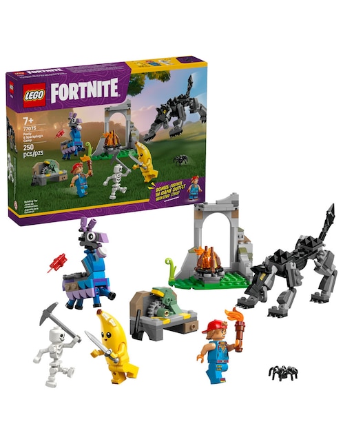 Lego Lego Campamento de Bananin y Bujia 77075 Fortnite 1