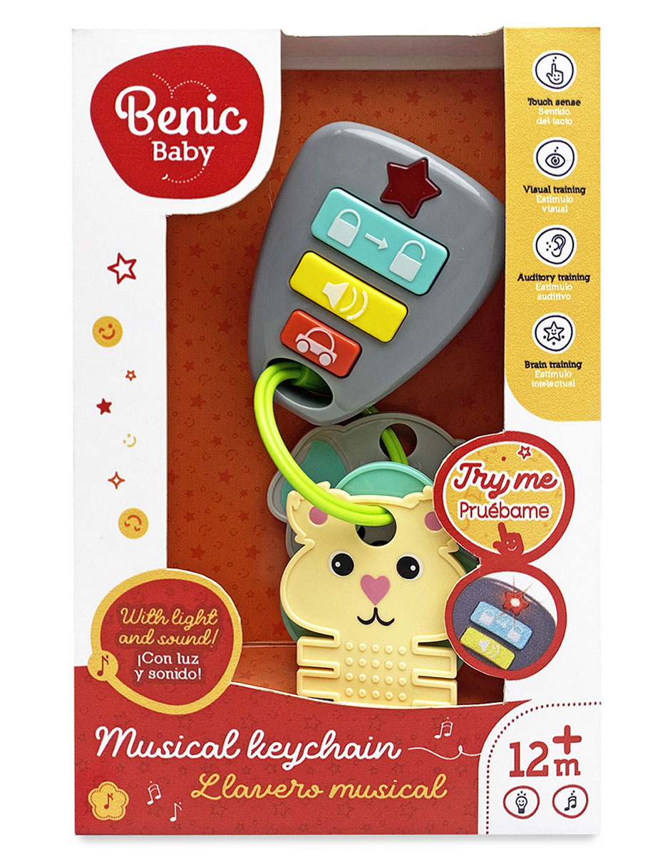 Llavero musical Benic Baby juego didáctico unisex