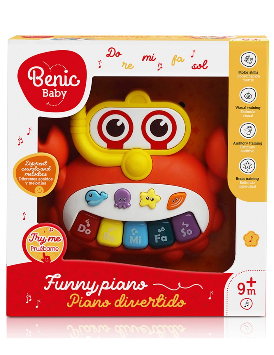 Piano divertido Benic Baby juego electrónico unisex
